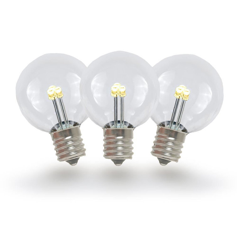 Novelty Lights 25 Watt Equivalent C7 E12/Candelabra LED Bulb | Wayfair